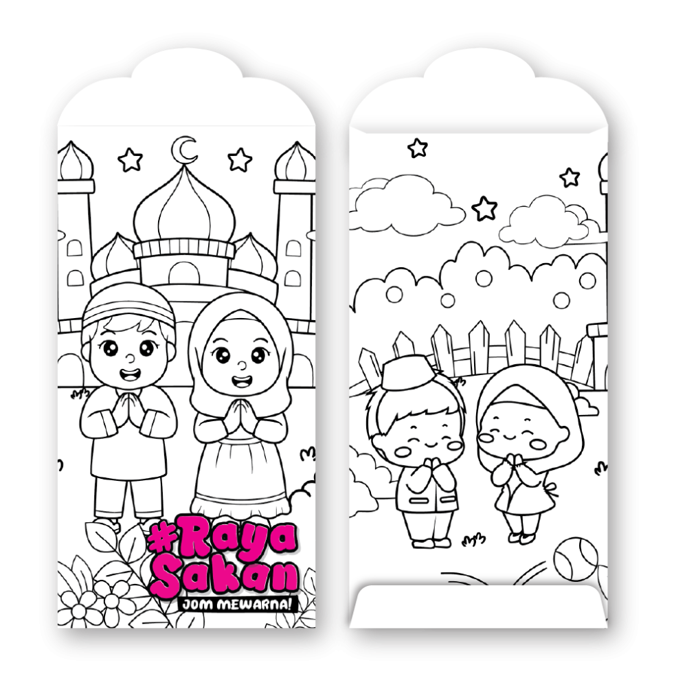 COLORING PAGE – Sampul Duit